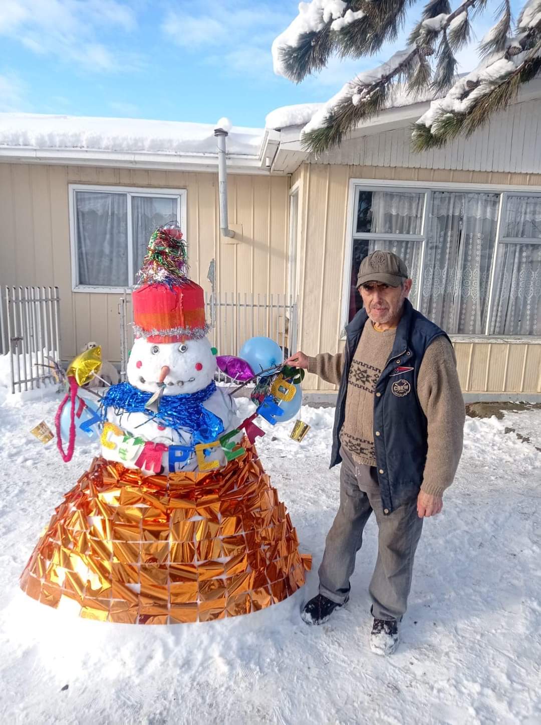 Concurso de monos de nieve: Junta Nro 7 premió a los ganadores - El ...